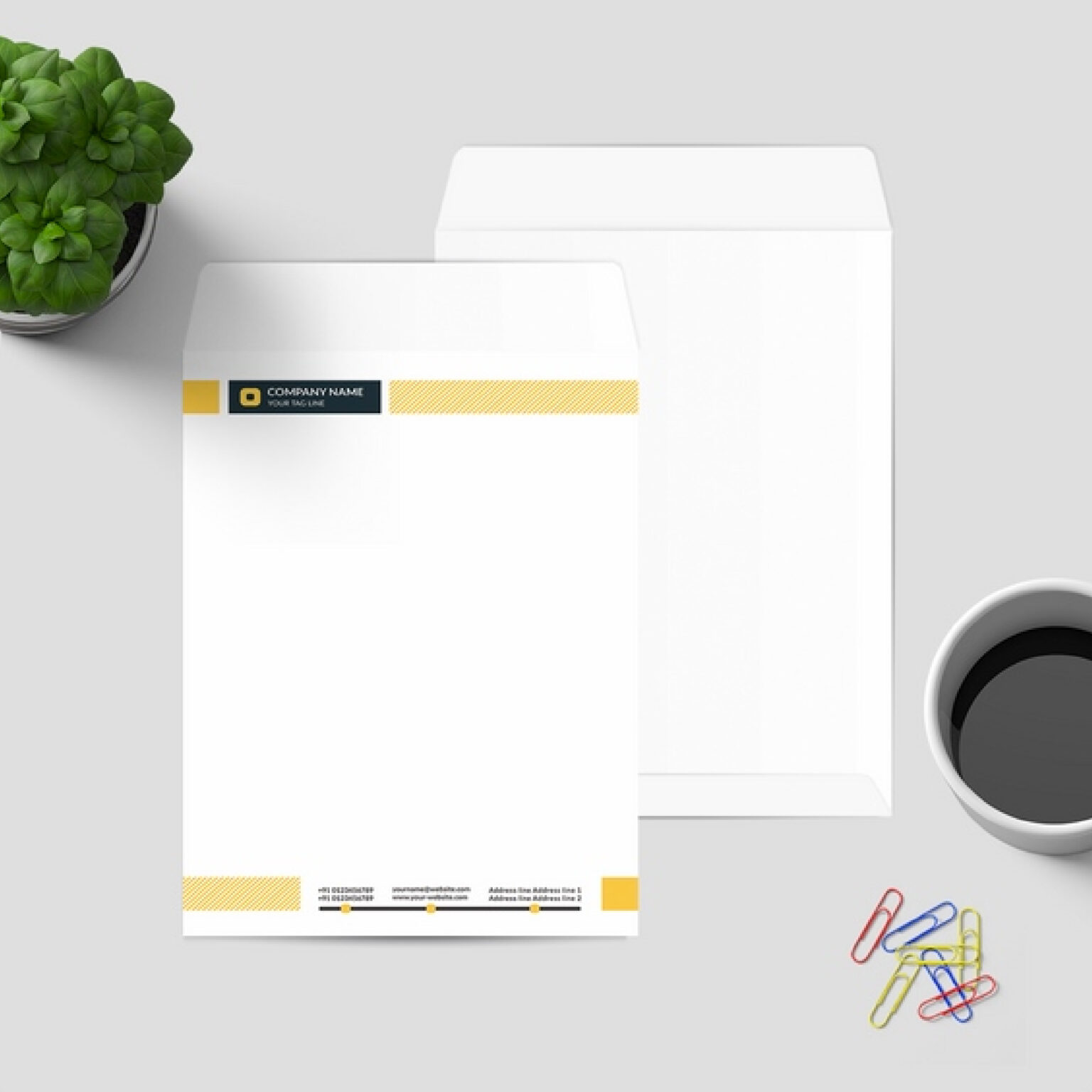 Envelop A4 Size ( ready made ) 100 gsm – cityprint